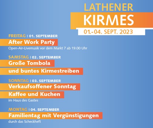 Vier Tage Kirmes in Lathen | Samtgemeinde Lathen